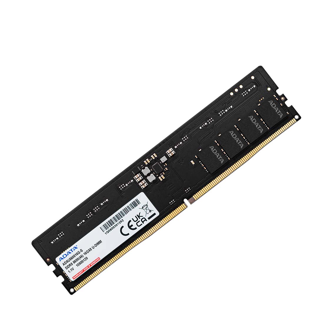 Barrette Mémoire RAM ADATA 16GB – DDR5 - 5600Mhz - Clic